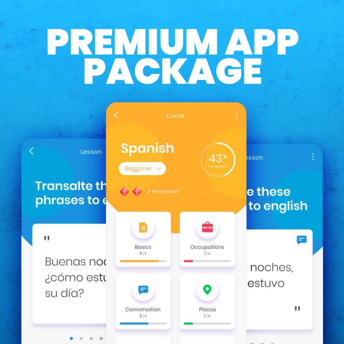Premium App Package - Creative Bird