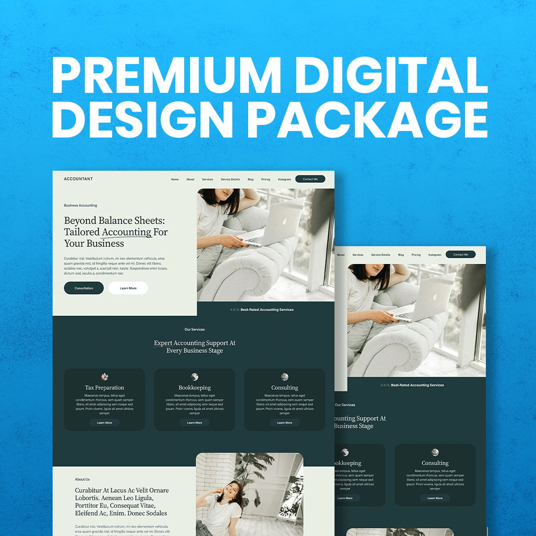 Premium Digital Design Package - Creative Bird