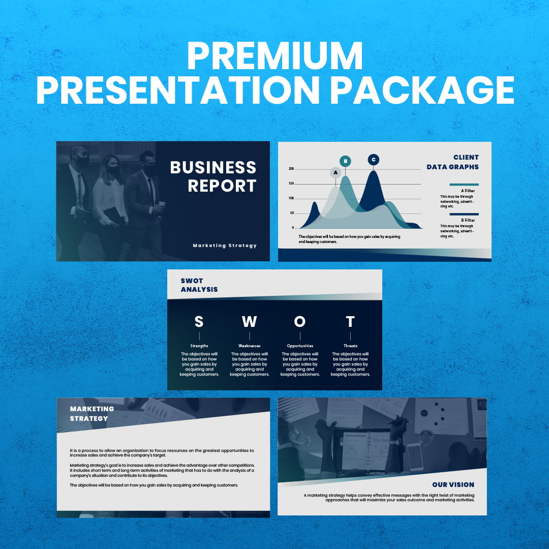 Premium Presentation Package - Creative Bird