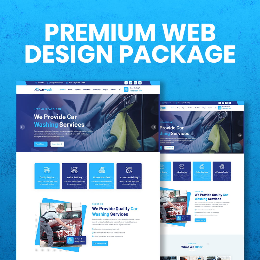 Premium Web Design Package - Creative Bird