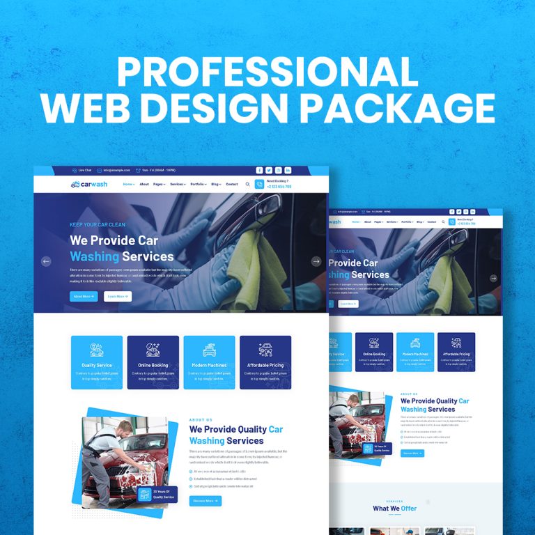 Professional Web Design Package - Creative Bird
